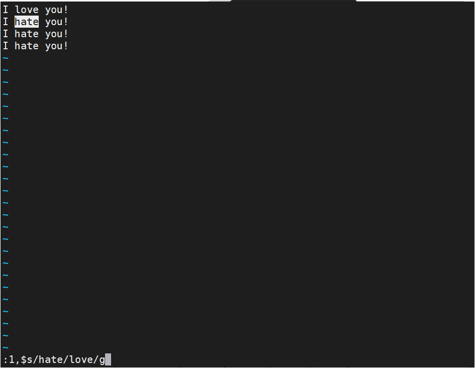 Linux基础 简单地使用vim编辑器 Bensz